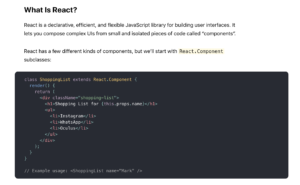 React JS — What is It? What is Used For? Why Should You Learn It?