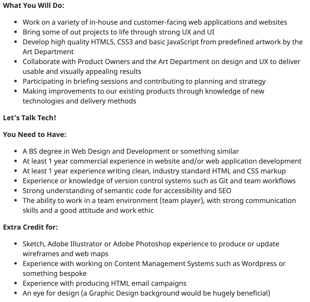 Find an Entry-Level Job in Tech: What to Look For (and Where) - Skillcrush