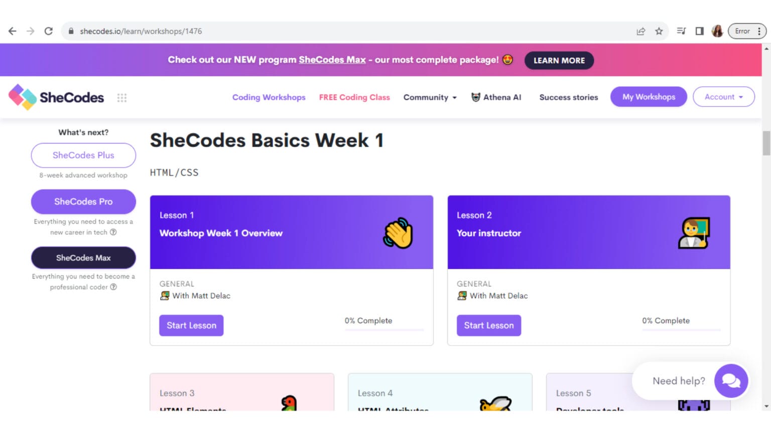 SheCodes Review 2025: Everything You Need to Know