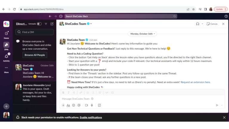 SheCodes Review 2025: Everything You Need to Know